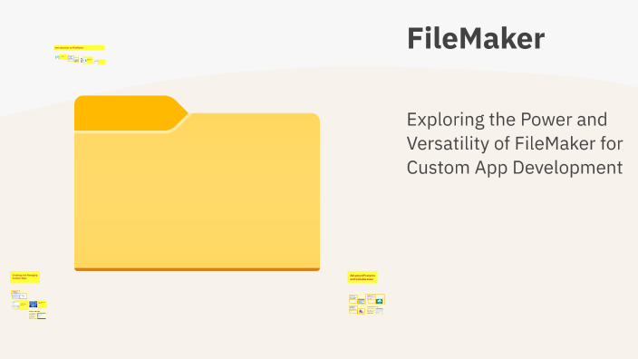 FileMaker Presentation by Mattias Haamer on Prezi