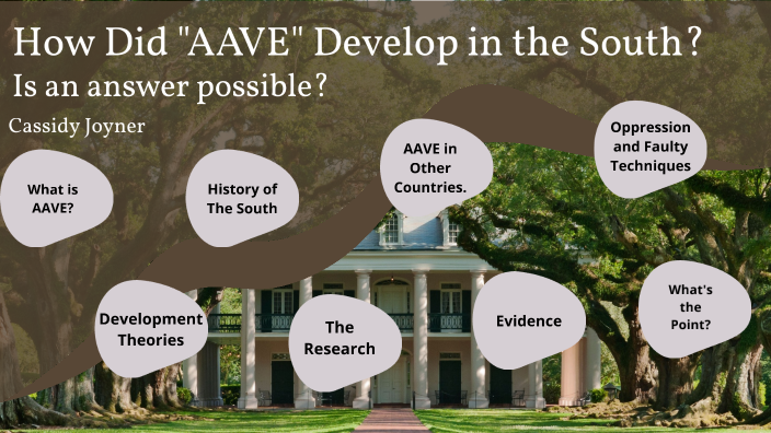 The Development of AAVE by Cassidy Joyner on Prezi