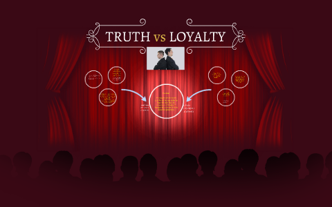 TRUTH vs LOYALTY by kevin lidureau on Prezi