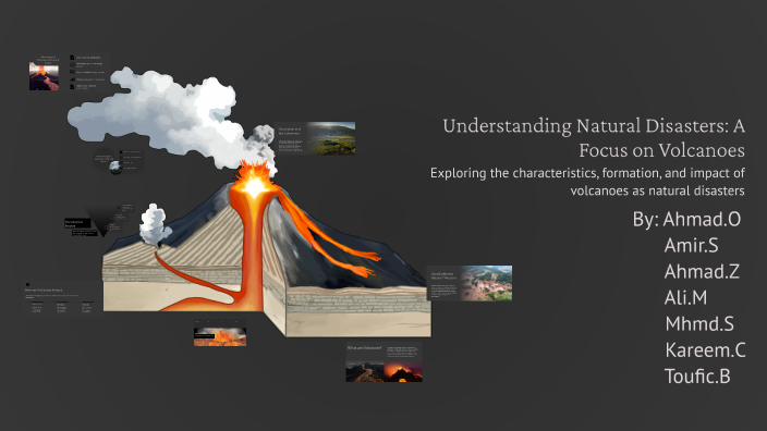 Understanding Natural Disasters: A Focus on Volcanoes by ahmad oueidat ...