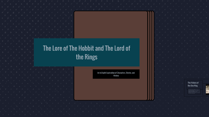 The Lore of The Hobbit and The Lord of the Rings by Dimphy van der ...