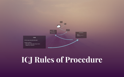 ICJ Rules of Procedure by Amber Rood on Prezi