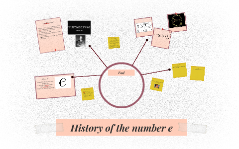 History of the number e by Kristine Gavilanes on Prezi