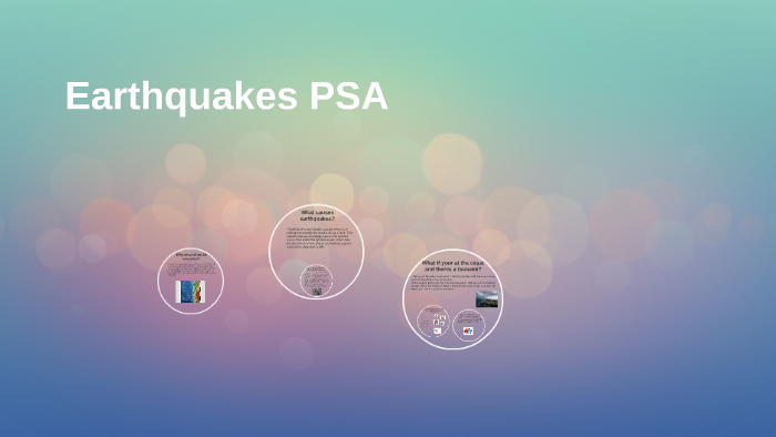 Earthquakes PSA by heidi gomez on Prezi