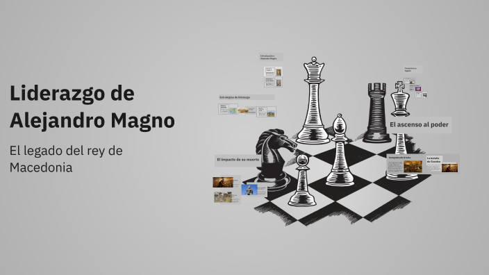 Liderazgo de Alejandro Magno by dominique del olmo on Prezi