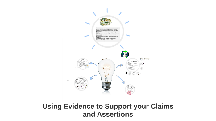 Evidence to Support your Claims by j s on Prezi