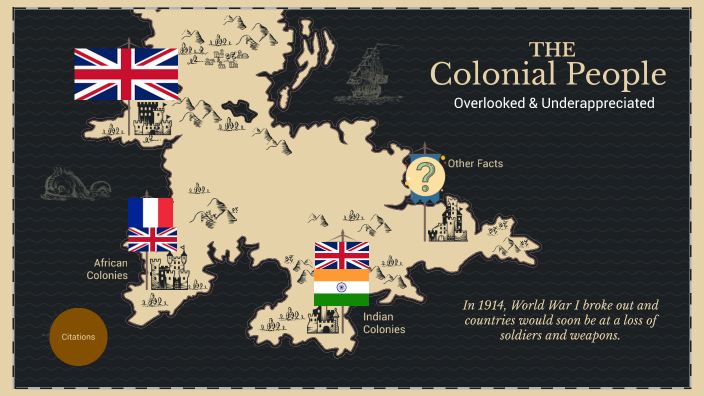 Colonies of WWI by N R on Prezi
