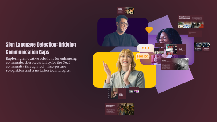 Sign Language Detection: Bridging Communication Gaps by Aarti Sawant on ...