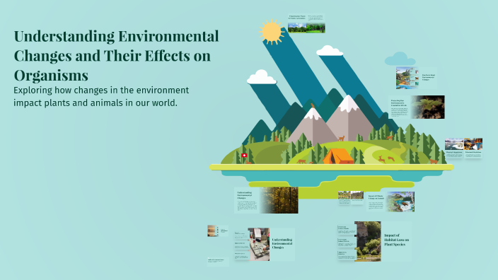 Understanding Environmental Changes and Their Effects on Organisms by ...