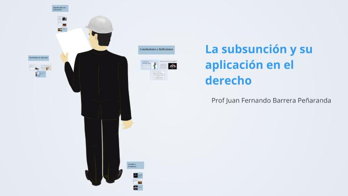 La subsunción y su aplicación en el derecho by JUAN BARRERA on Prezi