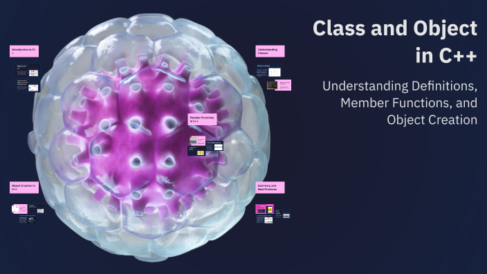 Class and Object in C++ by Apte Kedar on Prezi