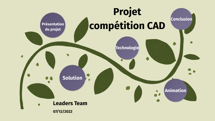 Projet compétition CAD by Hamza Rouissi on Prezi
