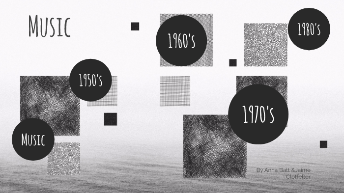 Music through the years by Jaime Clotfelter