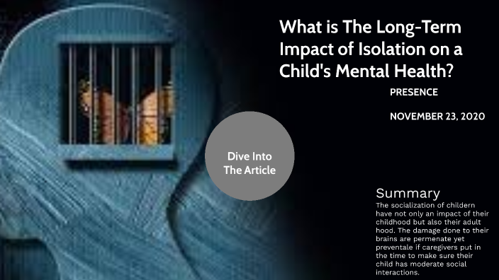 What is The Long-Term Impact of Isolation on a Child's Mental Health ...