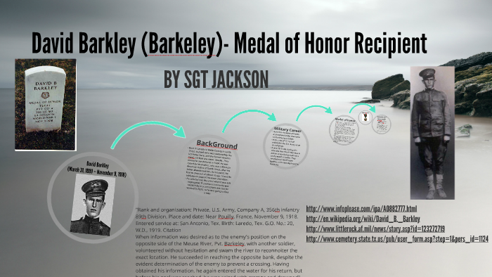 David Barkley- Medal of Honor Recipient by kelsey jackson on Prezi