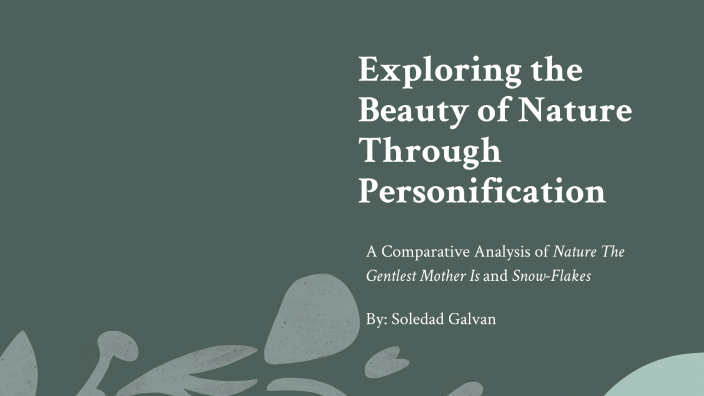 Exploring Nature Through Poetry by Soledad Galvan on Prezi