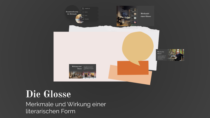 Die Glosse by Sofia h on Prezi