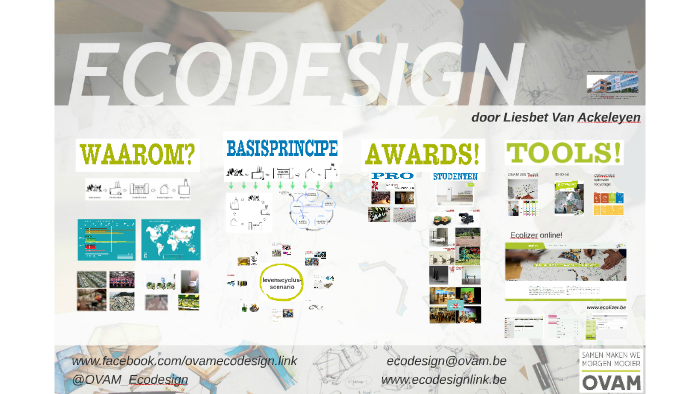 Ecodesign en Ecolizer by OVAM Ecodesign on Prezi