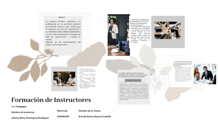 Formación de Instructores by Betsy Johany Domínguez Rodríguez on Prezi