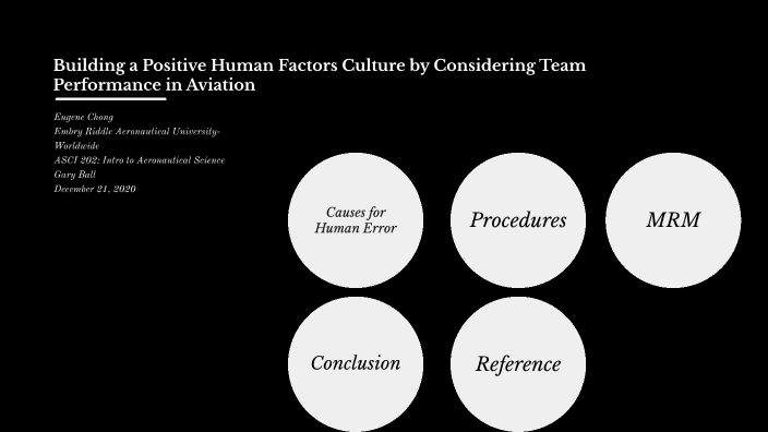 Building a Positive Human Factors Culture by Considering Team ...