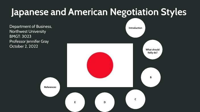Japanese and American Negotiation Styles by Grace Coday on Prezi
