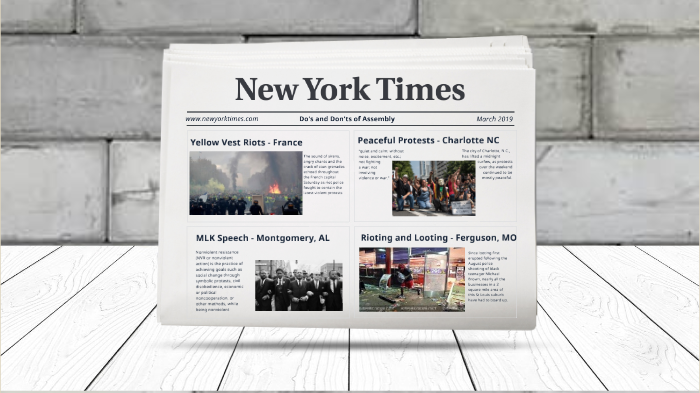 Do's and Don'ts of Assembly by Cierra Logan on Prezi