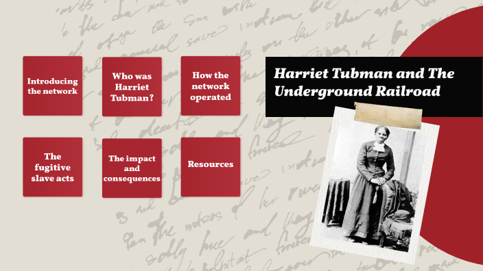 Harriet Tubman and the underground railroad by Andrea Hermansen on Prezi