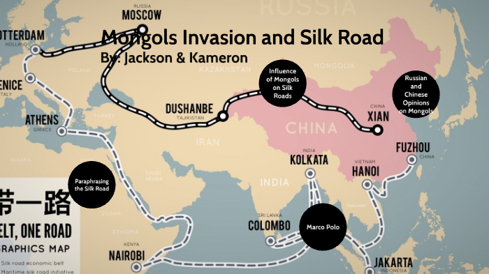 Mongols Invasion and Silk Road by Kameron Wallace on Prezi