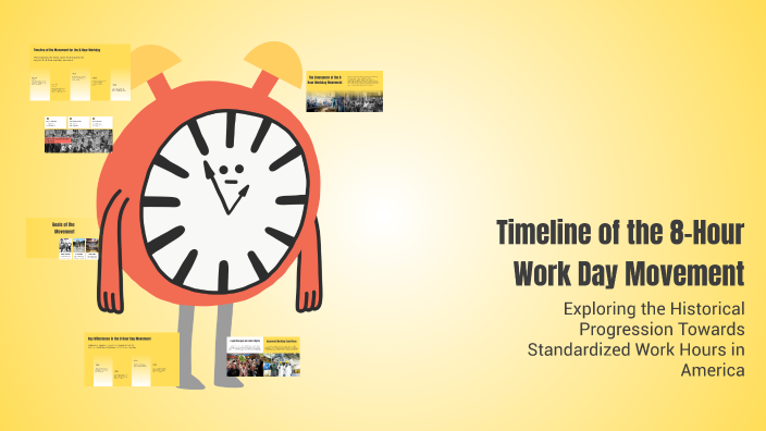 Timeline of the 8-Hour Work Day Movement by Bianca Johnson on Prezi