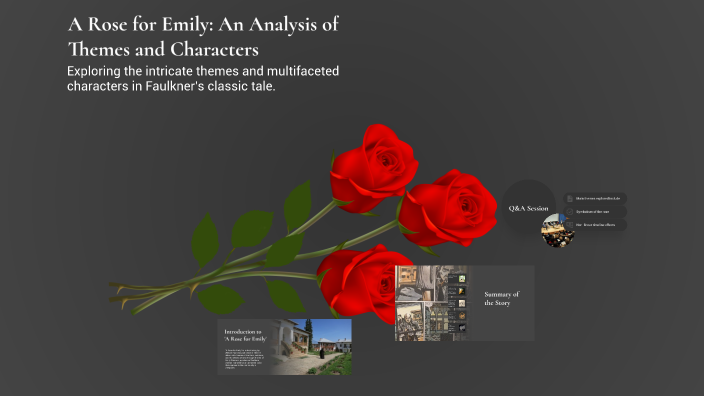 A Rose for Emily: An Analysis of Themes and Characters by Hanna Tóth on ...