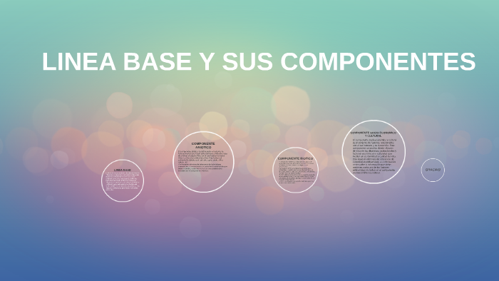 LINEA BASE Y SUS COMPONENTES by Carolina Zuñiga on Prezi