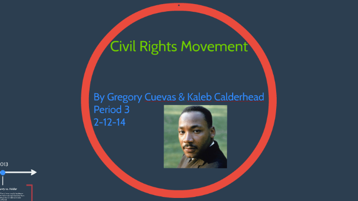 Civil Rights Movement by Gregory Cuevas