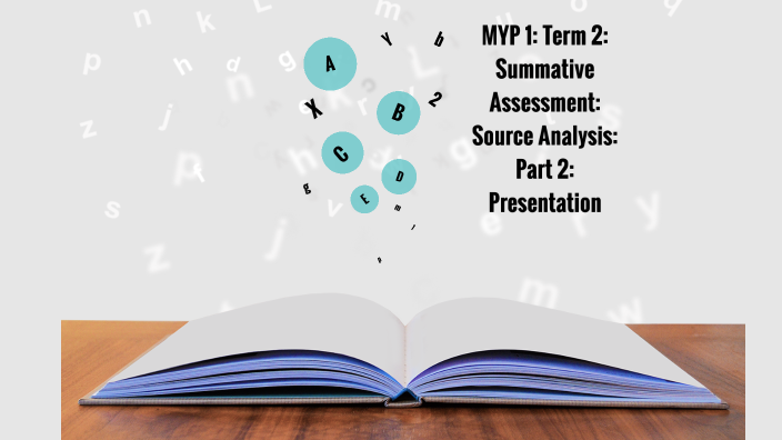 MYP 1: Term 2: Summative Assessment: Source Analysis: Part 2 ...