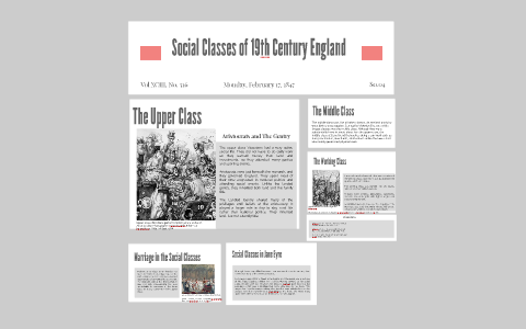 Social Classes of 19th Century England by Cynthia Lo on Prezi