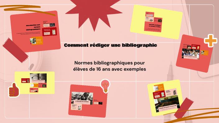 Comment rédiger une bibliographie by Nadia KH on Prezi