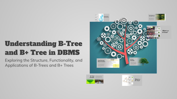 Understanding B-Tree and B+ Tree in DBMS by Manikandan Durairaj on Prezi