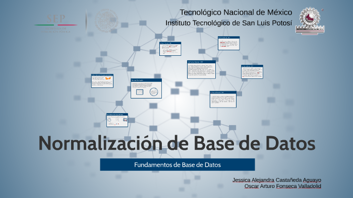Normalización de Base de Datos by Arturo Fonseca on Prezi