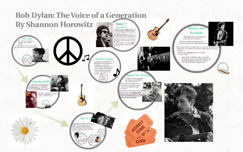 Bob Dylan: The Voice of a Generation by Shannon Horowitz on Prezi