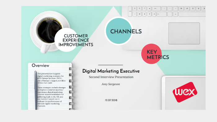 WEX presentation by Amy Sargeson on Prezi