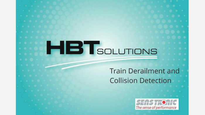 HBT Solutions - Train Derailment and Collision Detection by Corrie ...