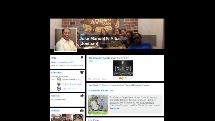 Jose Manuel F. Alba by nickz barz on Prezi