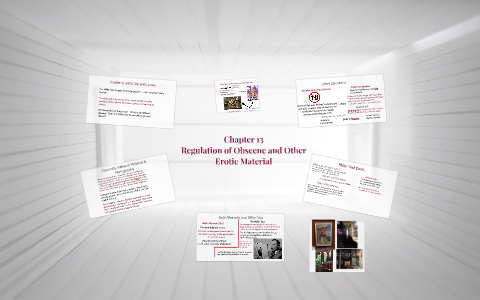 Chapter 13 - Regulation of Obscene and Other Erotic Material by Arena ...