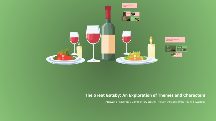 The Great Gatsby: An Exploration of Themes and Characters by ariana ...