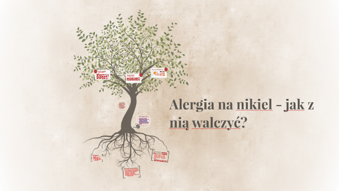 Alergia na nikiel - jak z nią walczyć? by Marta Knap on Prezi