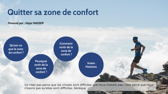 Quitter sa zone de confort by Hajar Nasser on Prezi