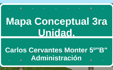 Mapa Conceptual 3ra Unidad. by Carlos Cervantes Monter on Prezi