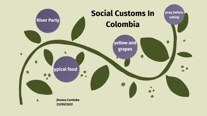Social Customs In Colombia by Jhoana Cordoba on Prezi