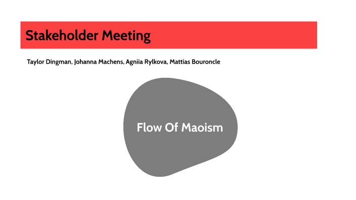 Stakeholder Simulation by Taylor Dingman on Prezi