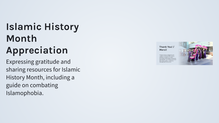 Islamic History Month Appreciation by Kasandra Hernandez on Prezi