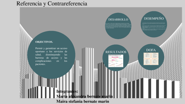 Referencia y Contrareferencia by Stefania Bernate on Prezi